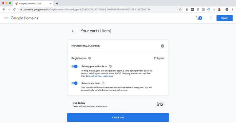 How to register your domain name with Google Domains